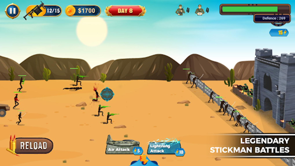 Stickman : Castle Defence for Android - Download