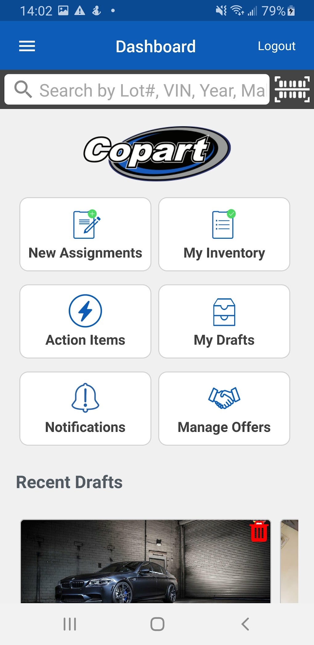 Copart GO for Android - Download