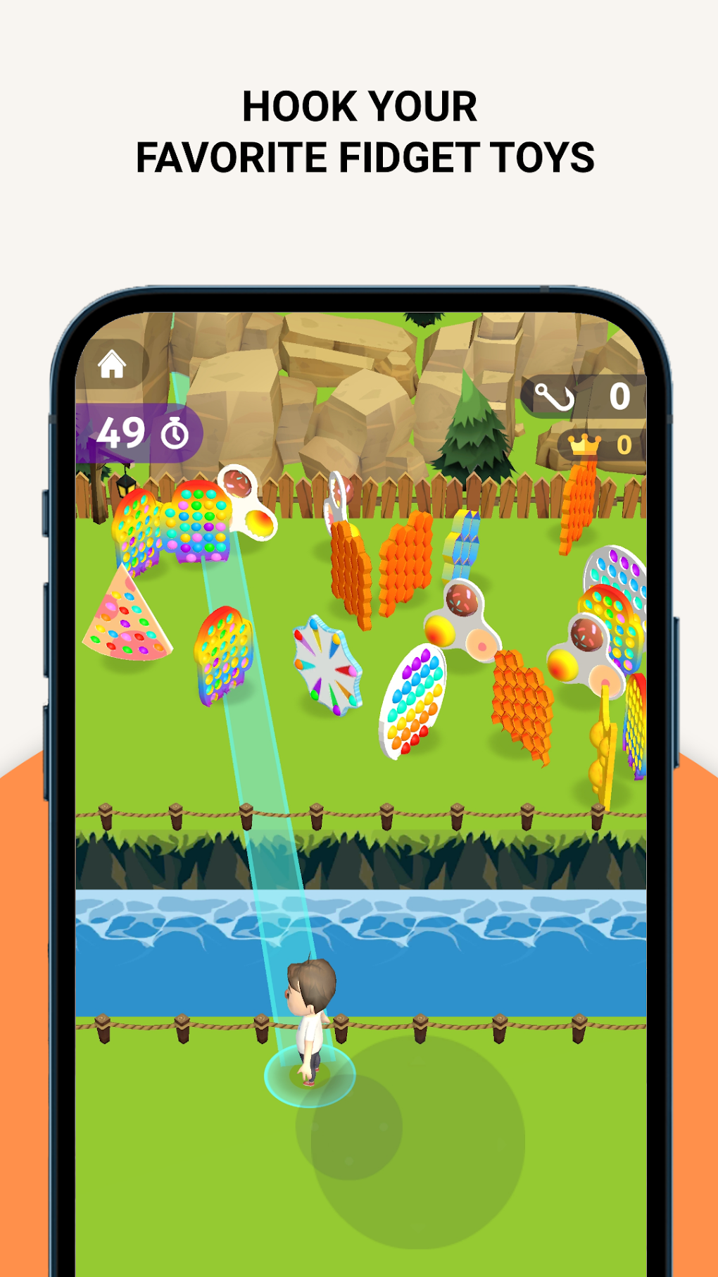 Pop It Fidget Toys Bubble Hook APK per Android - Download