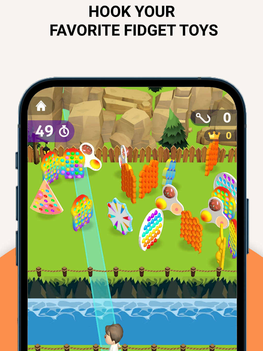 Pop It Fidget Toys Bubble Hook APK per Android - Download