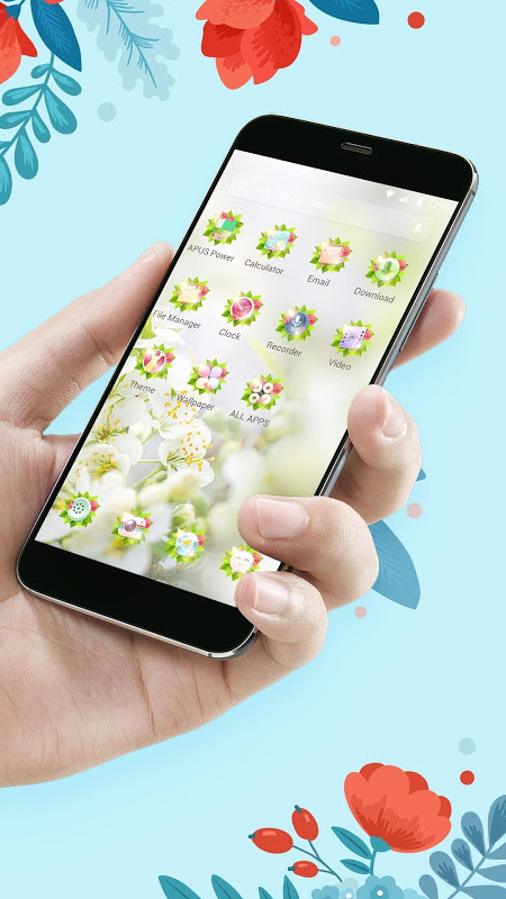 Green Spring Forest-APUS theme & wallpapers APK for Android - Download