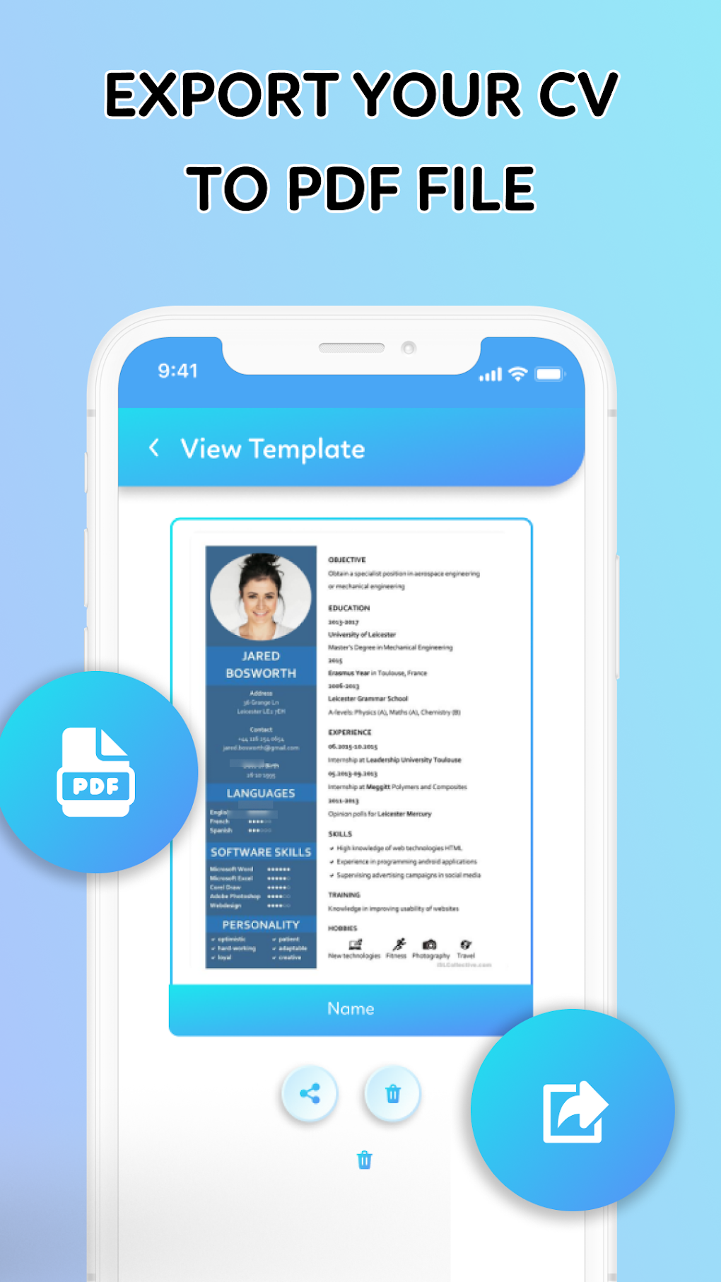 Resume Maker - CV Creator para Android - Descargar