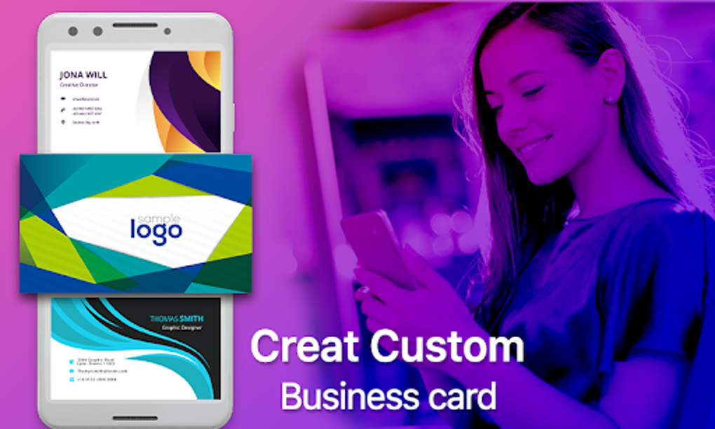 Free Card Maker with Photo Business Card Creator para Android - Descargar