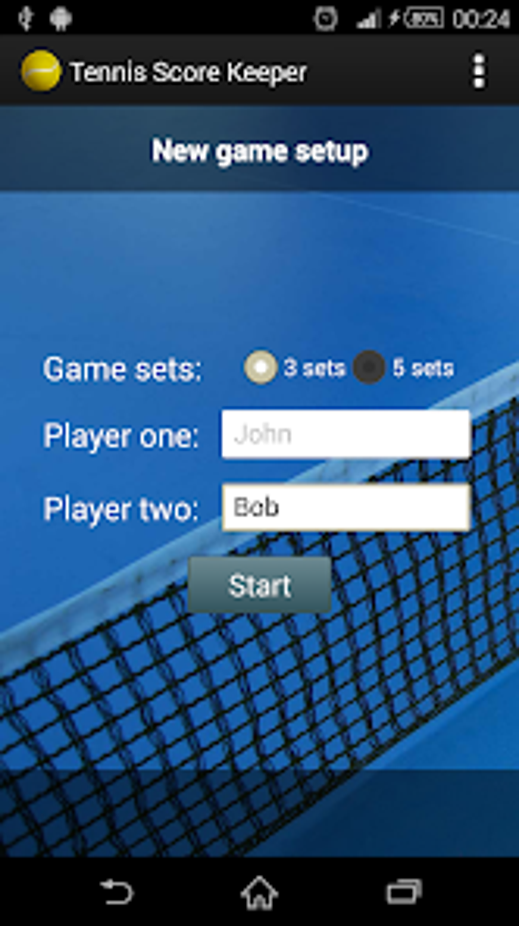 Tennis Score Keeper for Android - Download