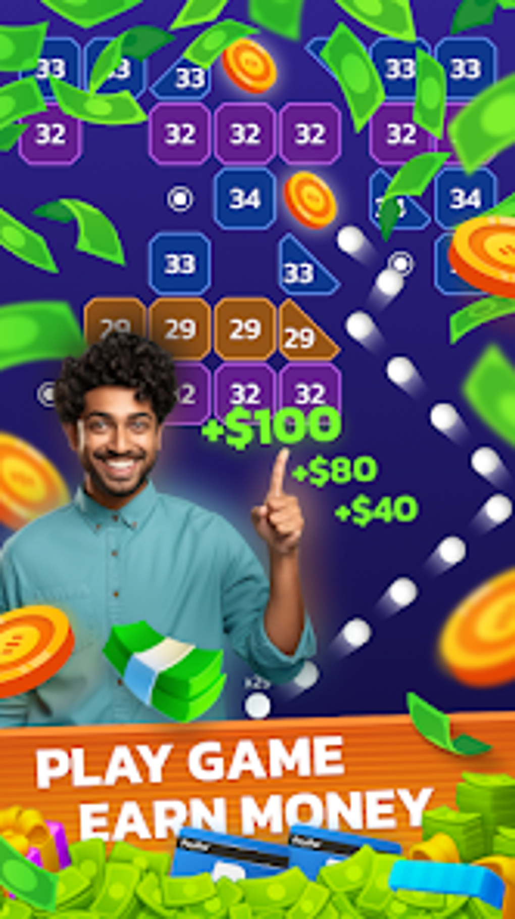 Block Game - Earn Money Game para Android - Descargar