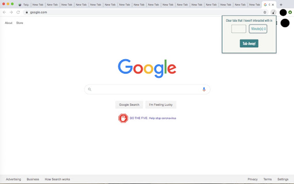 Tab-Away Google Chrome 용 - 확장 프로그램 다운로드