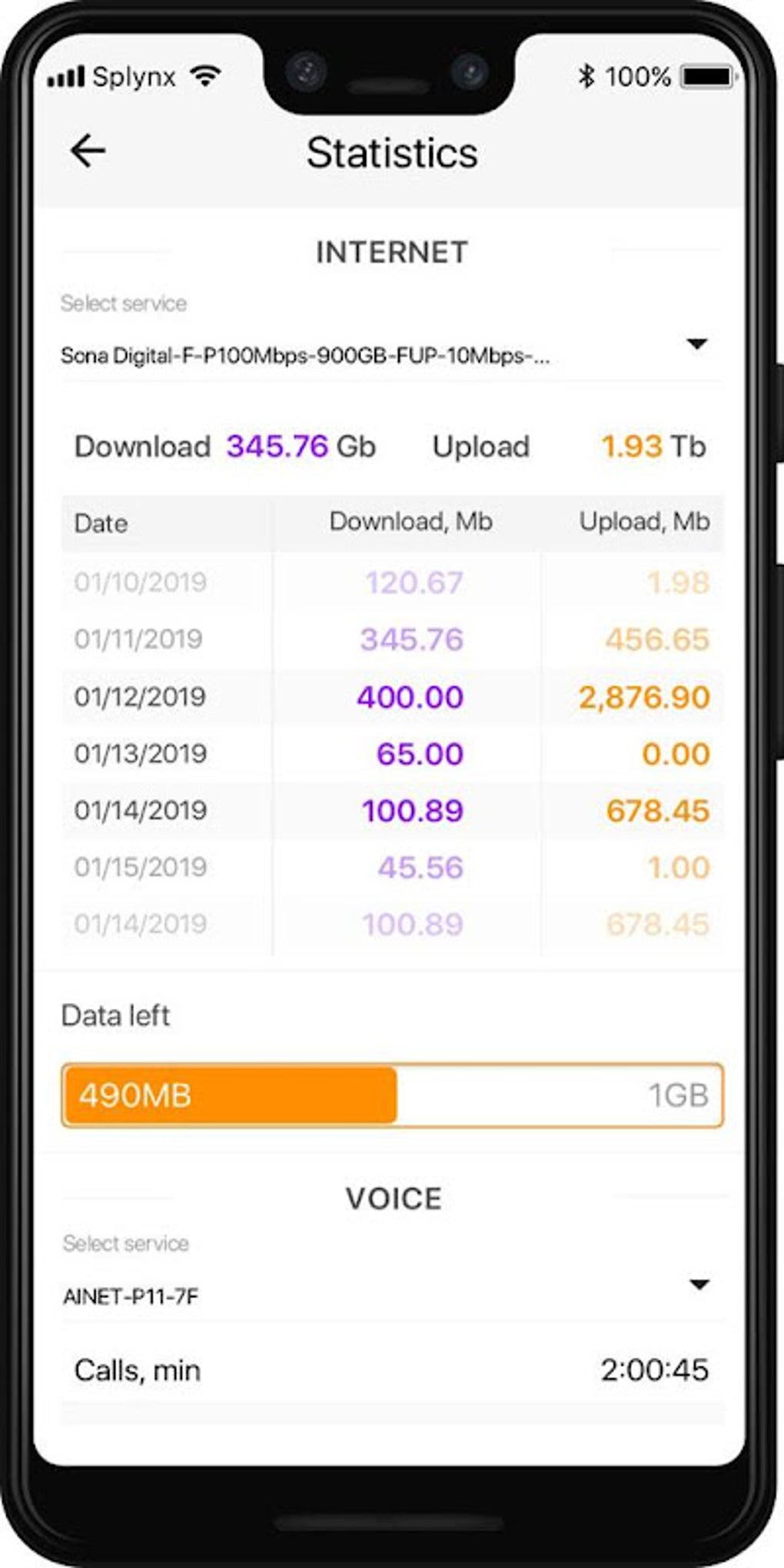 SPLYNX - Customer Application APK per Android - Download