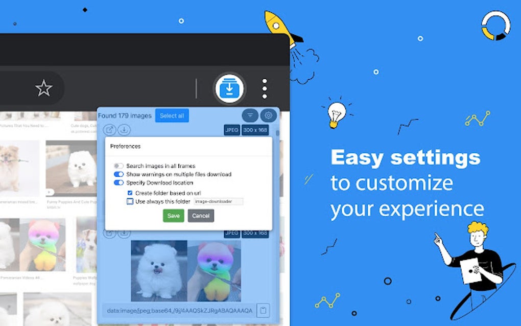 Bulk Image Downloader - iDownloader for Google Chrome - Extension Download
