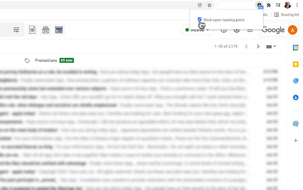 Tracker Blocker: Stop trackers in emails for Google Chrome - Extension ...