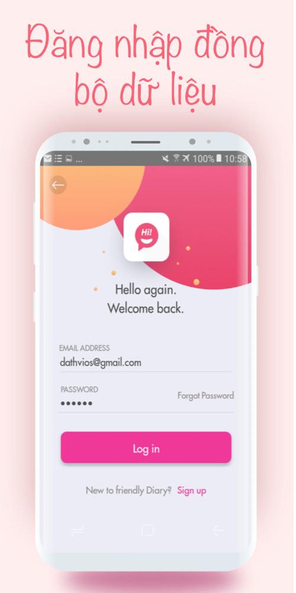 Nhật ký của tôi - mật khẩu bảo for Android - Download