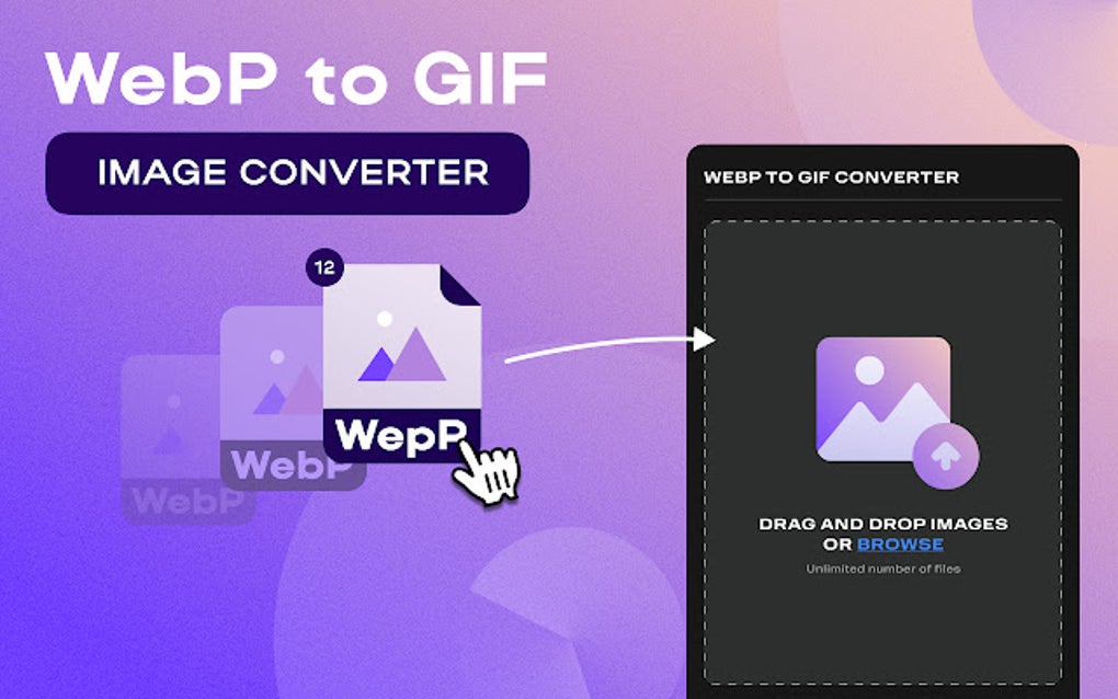 WebP to GIF para Google Chrome - Extensión Descargar