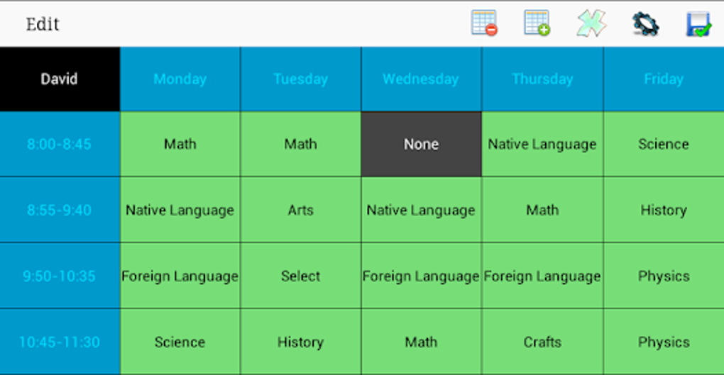 Timetable for Android - Download