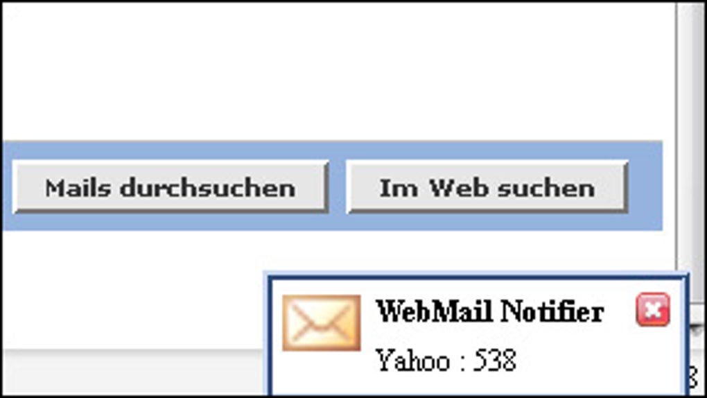 WebMail Notifier - Download
