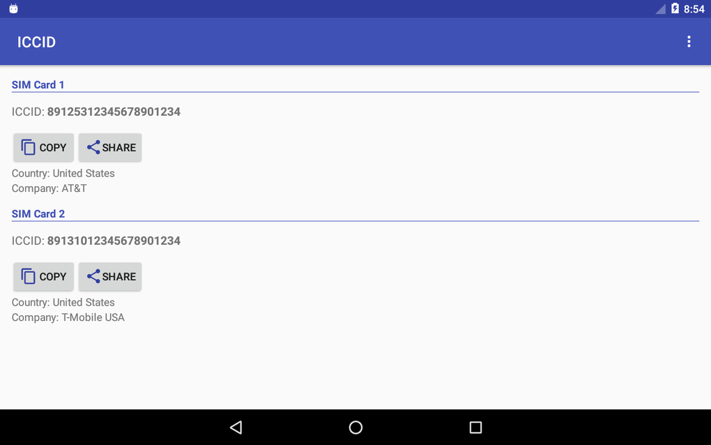 ICCID APK para Android - Descargar