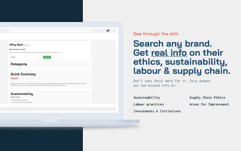 xRay Spex by ecodo for Google Chrome - Extension Download