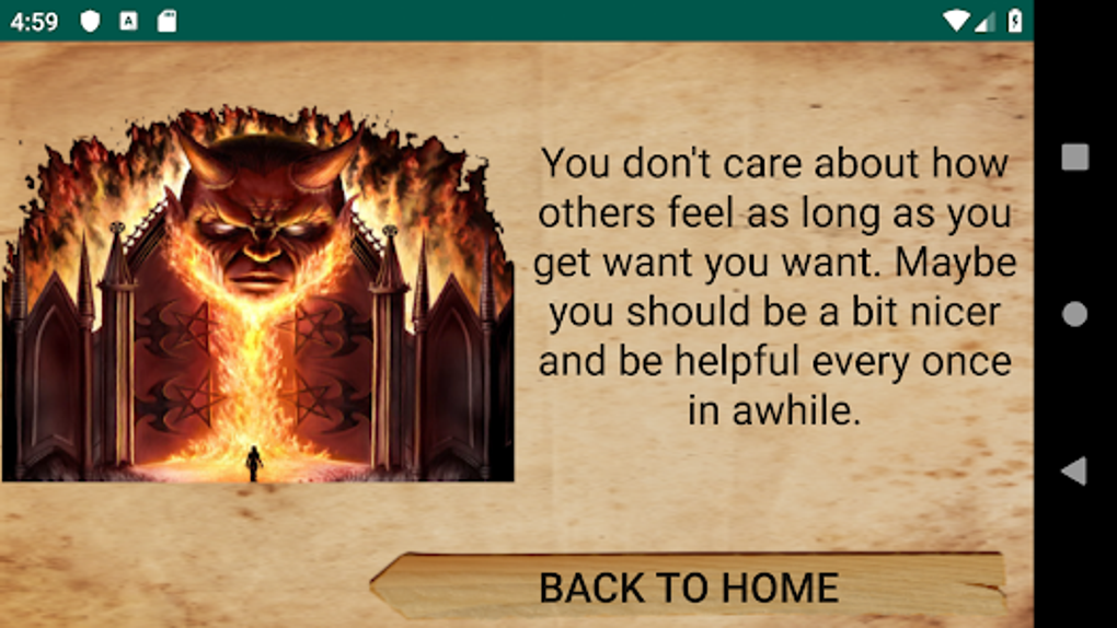 Hell or Heaven or Quiz. for Android - Download