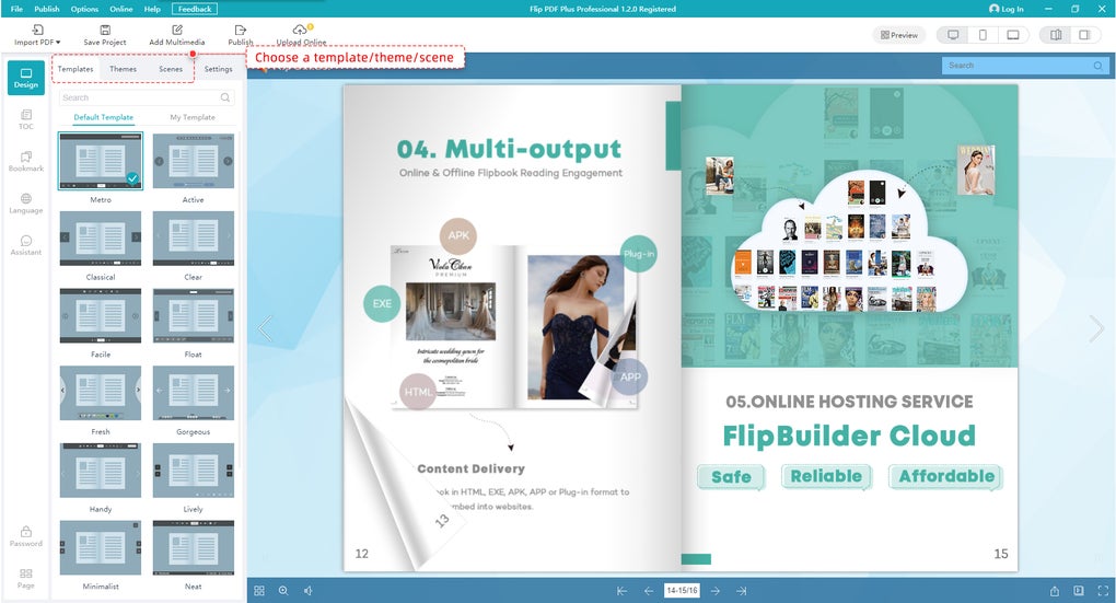 Flip PDF Professional 