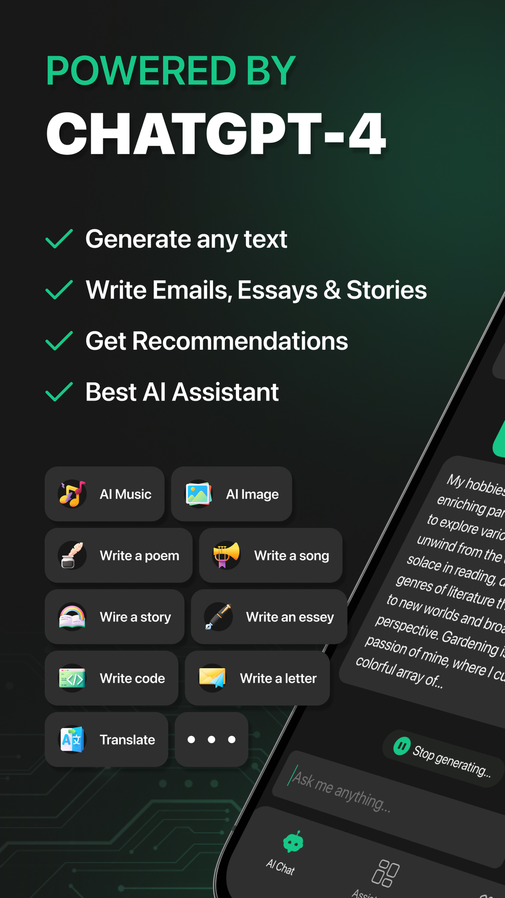 Chat AI Chatbot Assistant para iPhone - Descargar