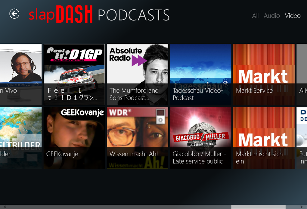 SlapDash Podcasts for Windows 10 (Windows) - Descargar