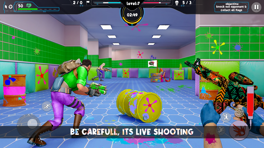 Paintball FPS: Dodge Challenge for iPhone - Download