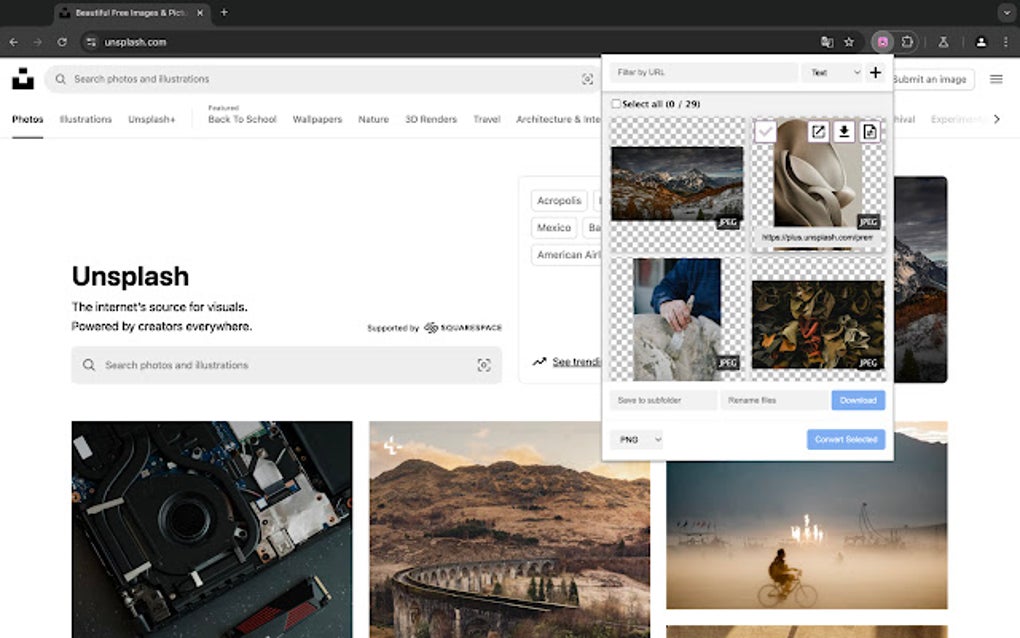 Image Downloader with Convert cho Google Chrome - Tiện ích mở rộng Tải về
