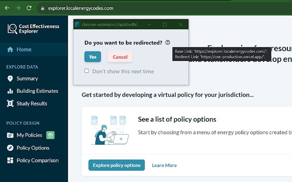 Policy Studio Redirector for Google Chrome - Extension Download