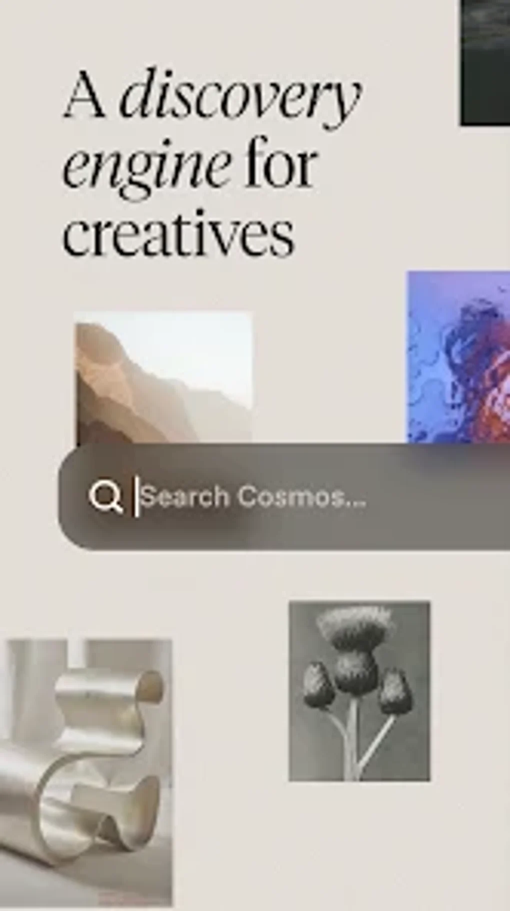 Cosmos: Curated Inspiration per Android - Download