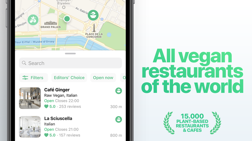 Vegan Maps for iPhone - Download