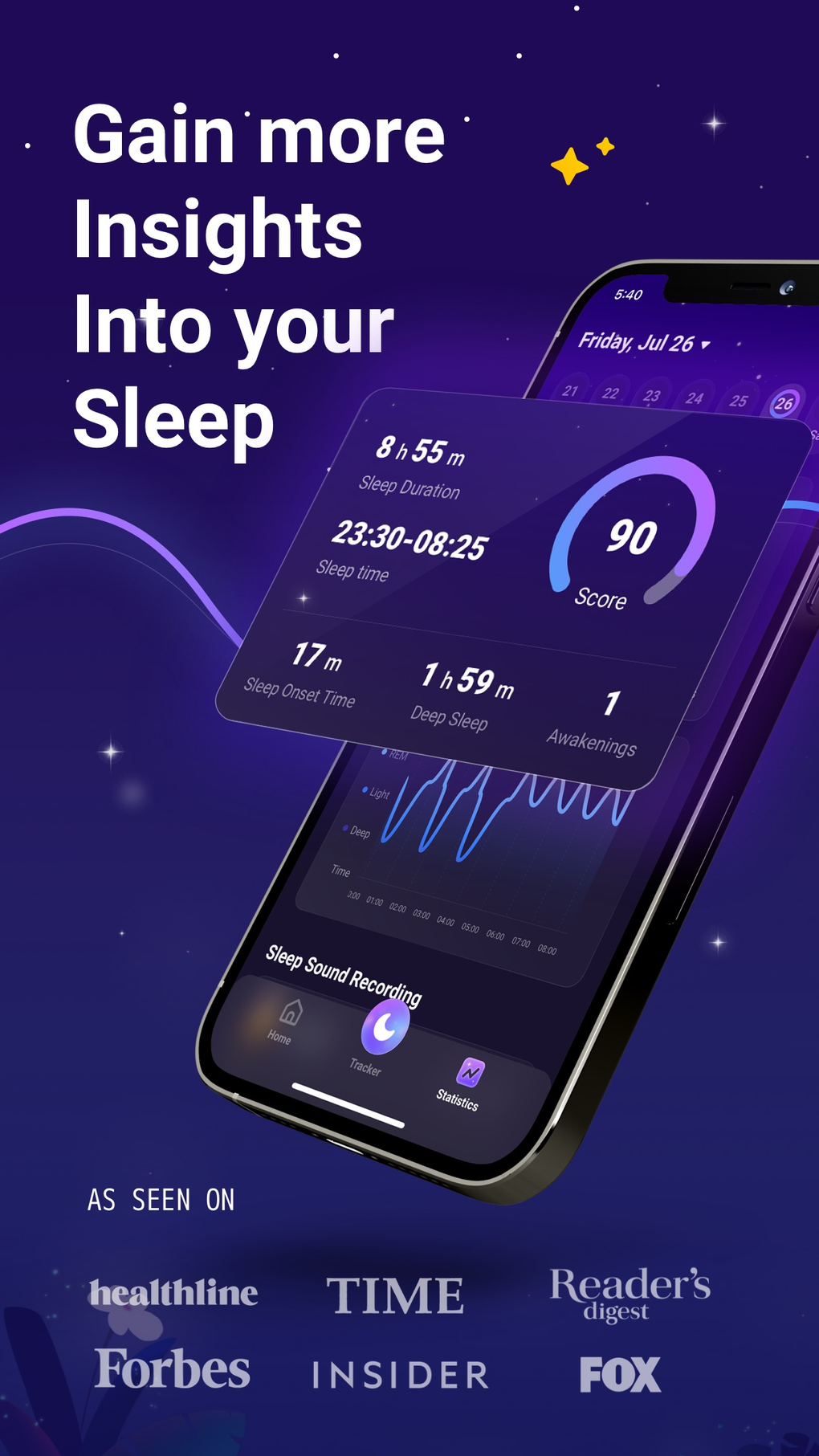 iPhone için Sleep Well: Health Tracker - İndir