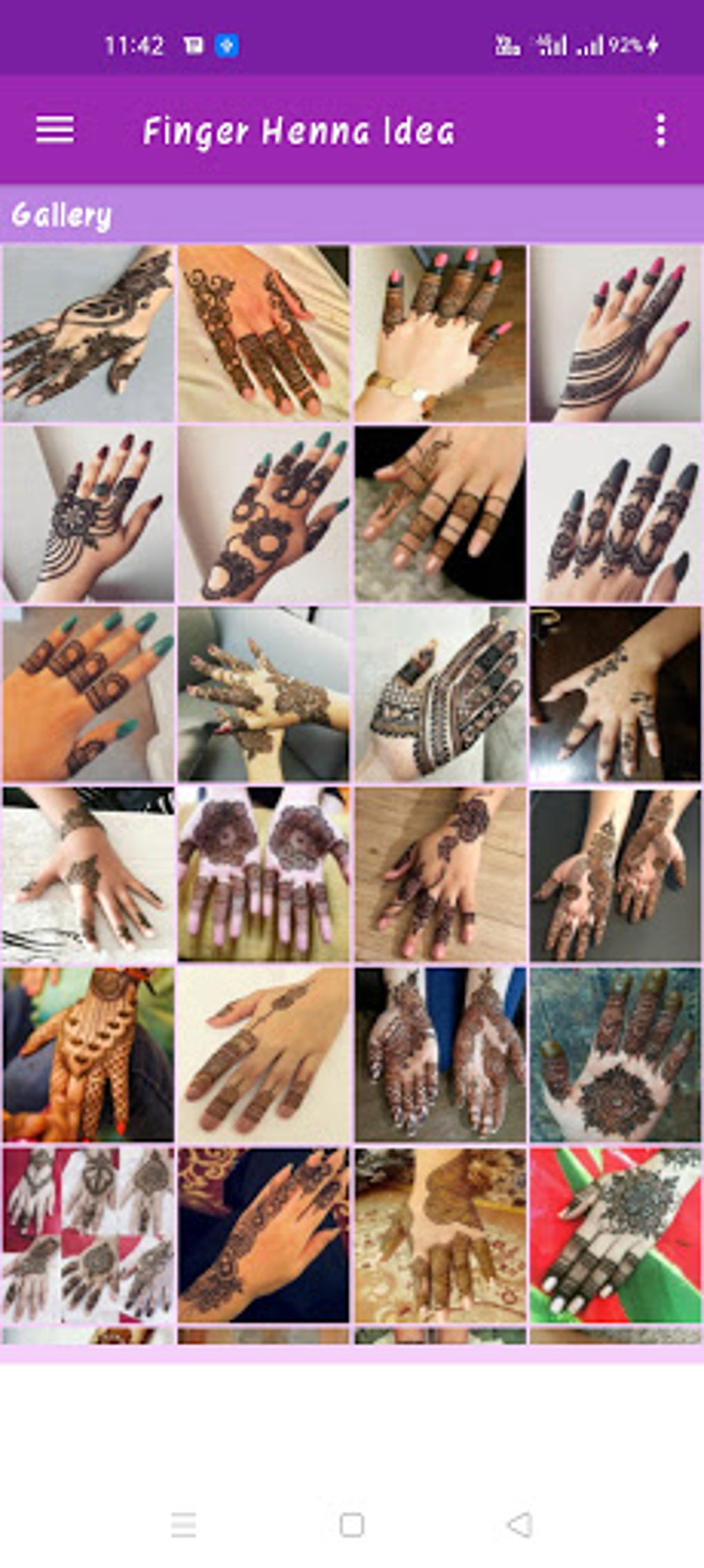 Finger Henna Idea Gallery APK for Android - Download