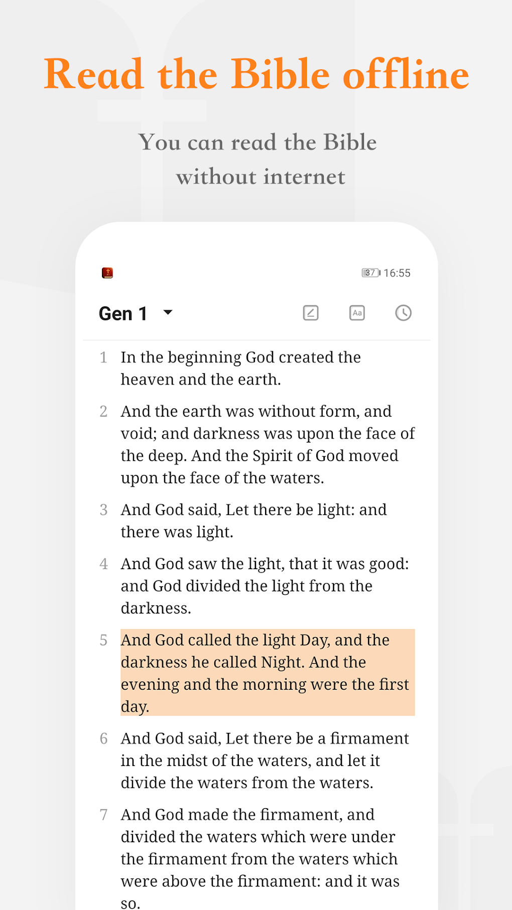 Android için King James Bible - Bible Verse - İndir