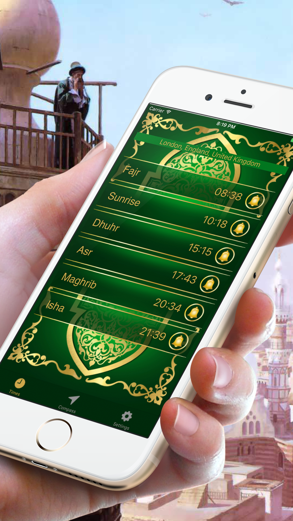 Muslim Prayer Adhan Times pour iPhone - Télécharger