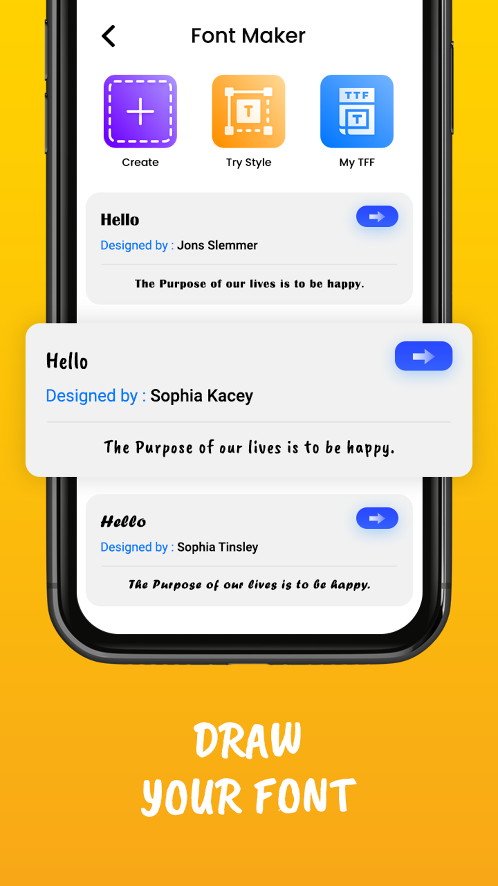 Fontmaker - Draw To Make Fonts para Android - Descargar