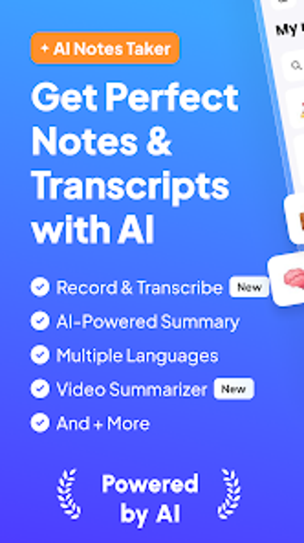 AI Note Taker Summarizer สำหรับ Android - ดาวน์โหลด