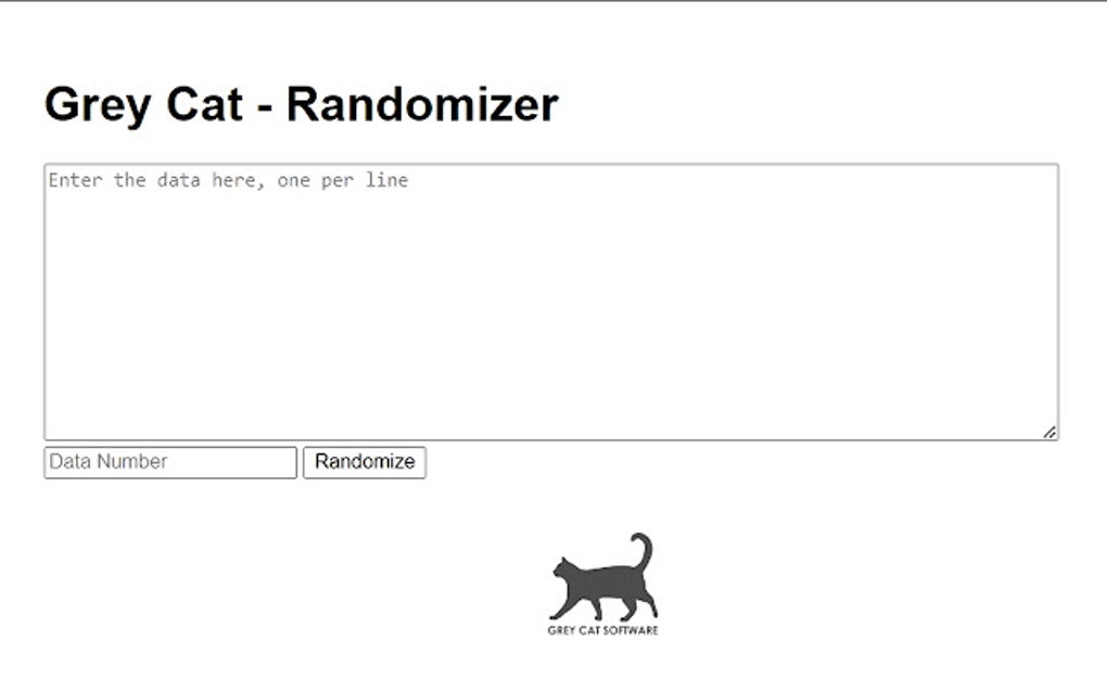 Grey Cat - Randomizer for Google Chrome - Extension Download