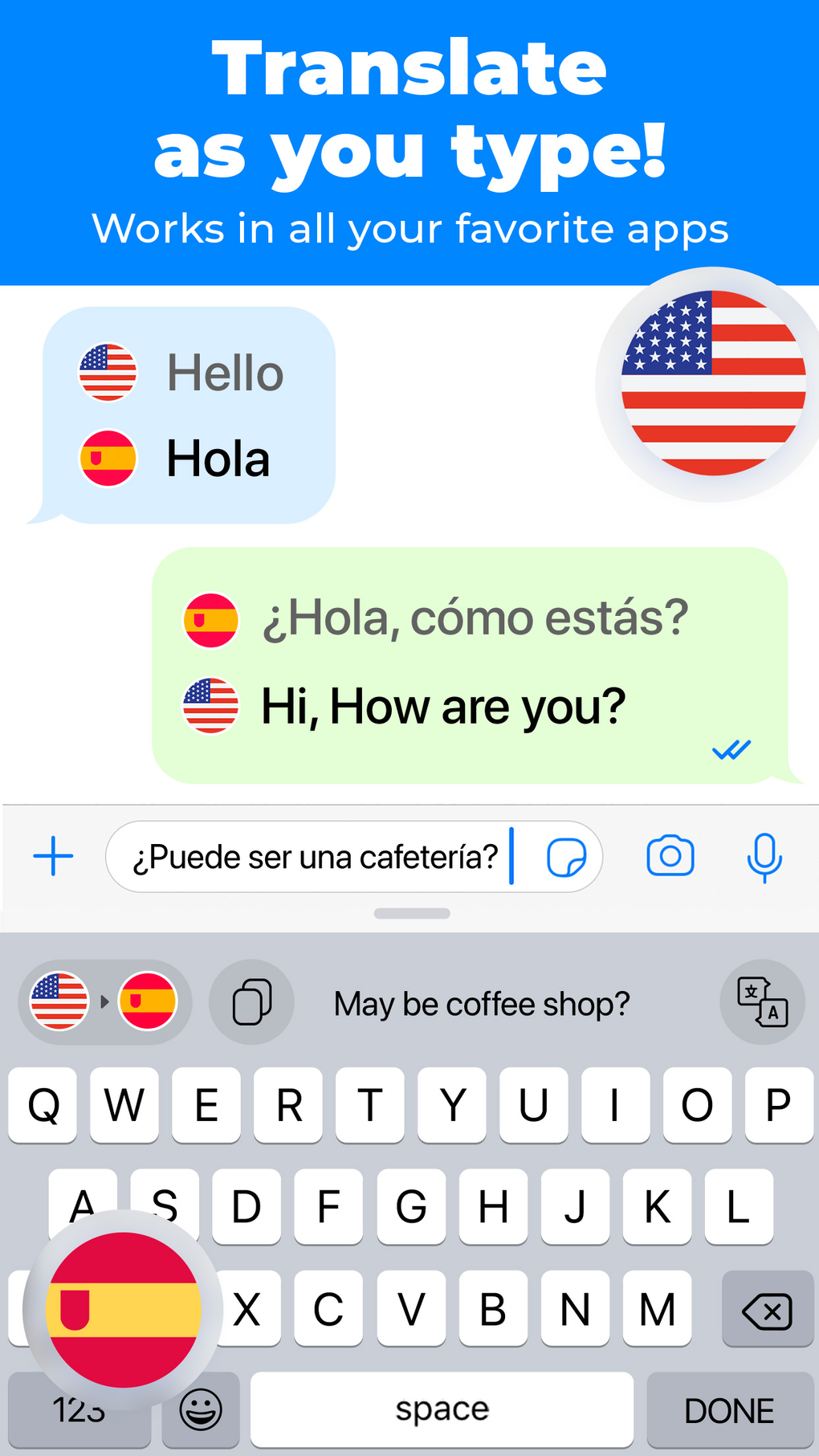 OkTalk Keyboard Translator for iPhone - Download