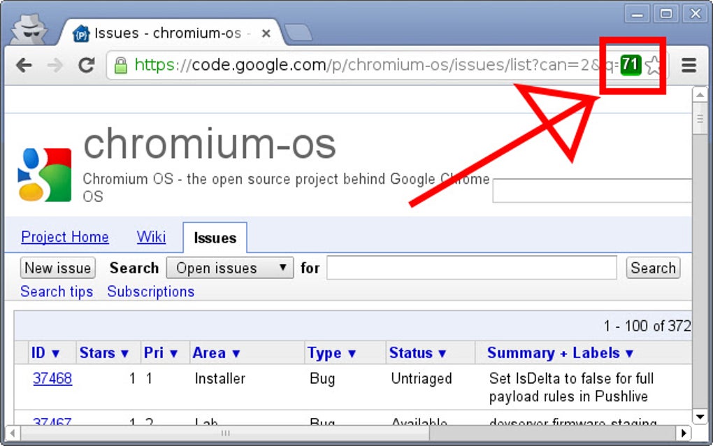 Chromium Iteration Viewer for Google Chrome - Extension Download