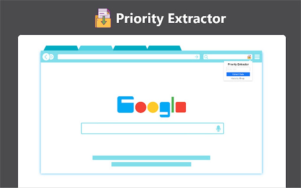Priority Extractor para Google Chrome - Extensión Descargar