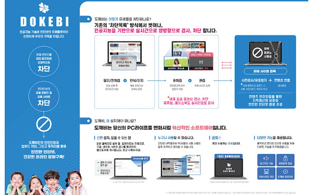 Dokebi (harmful contents blocker) for Google Chrome - Extension Download