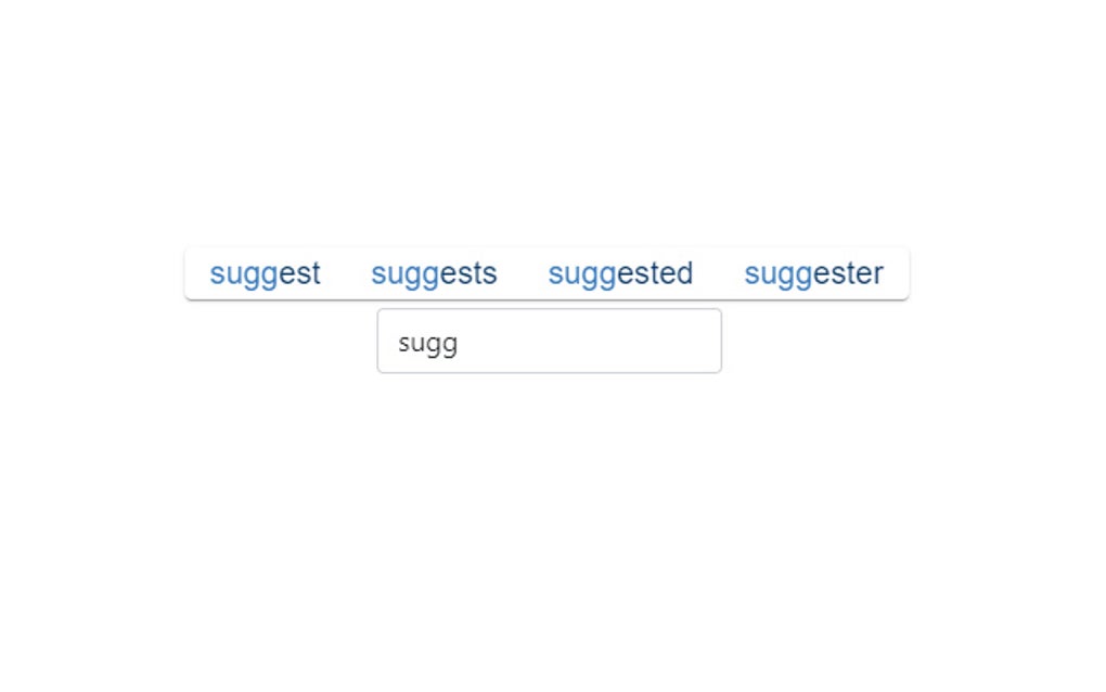 English Words Suggestions for Google Chrome - Extension Download
