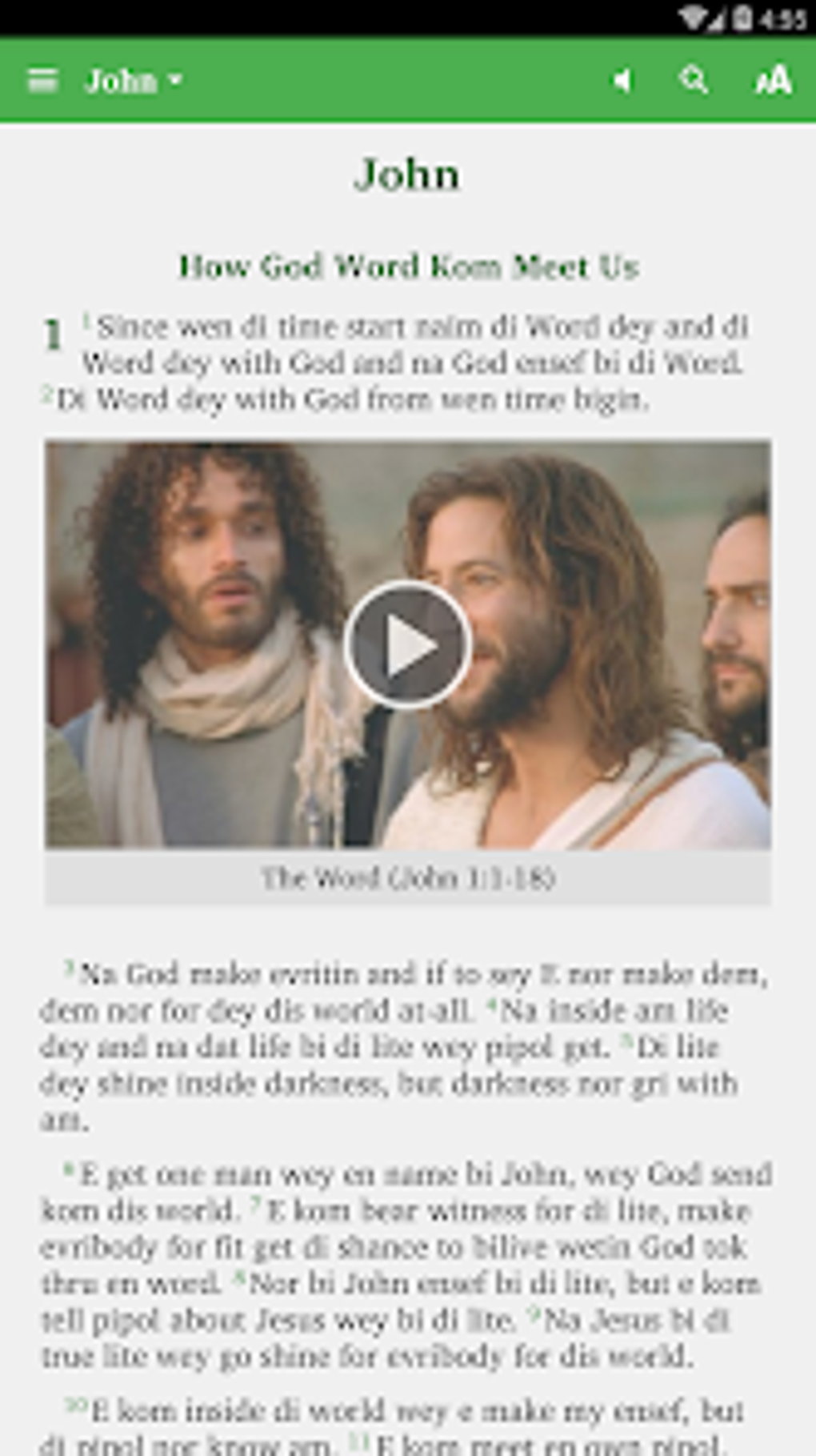 Nigerian Pidgin - Bible for Android - Download Nigerian Pidgin - Bible for Android - Download