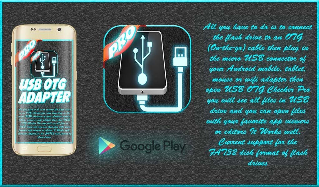 USB OTG adapter checker APK para Android - Descargar