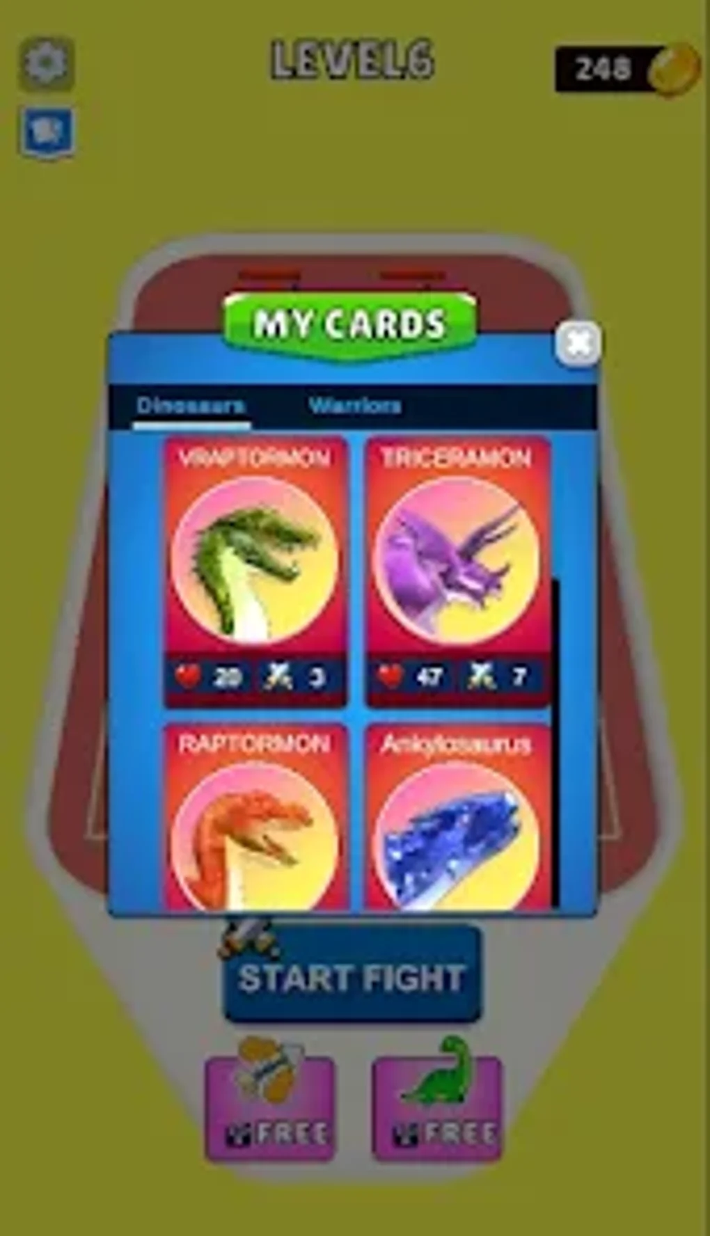 Merge Dino War para Android - Descargar