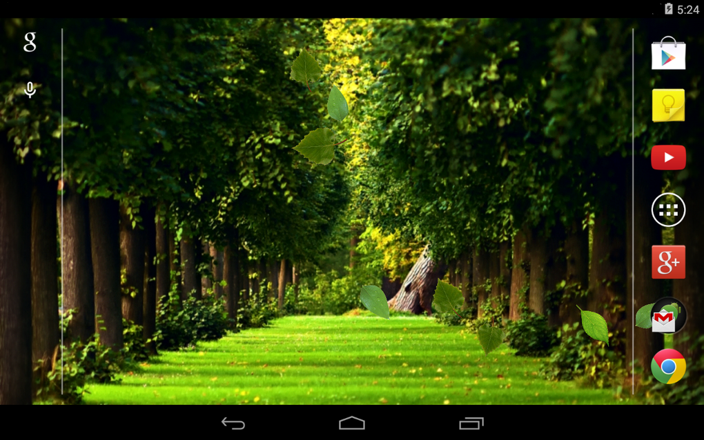 Falling leaves Live Wallpaper APK para Android - Descargar