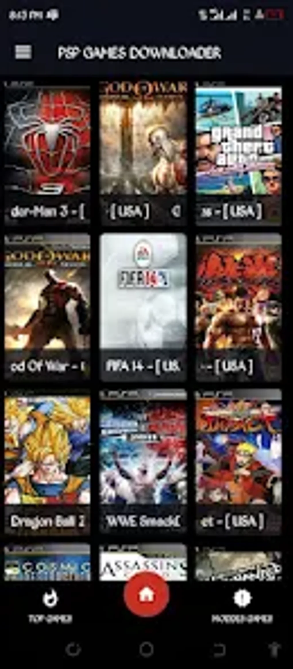 PSP Games Downloader para Android - Descargar