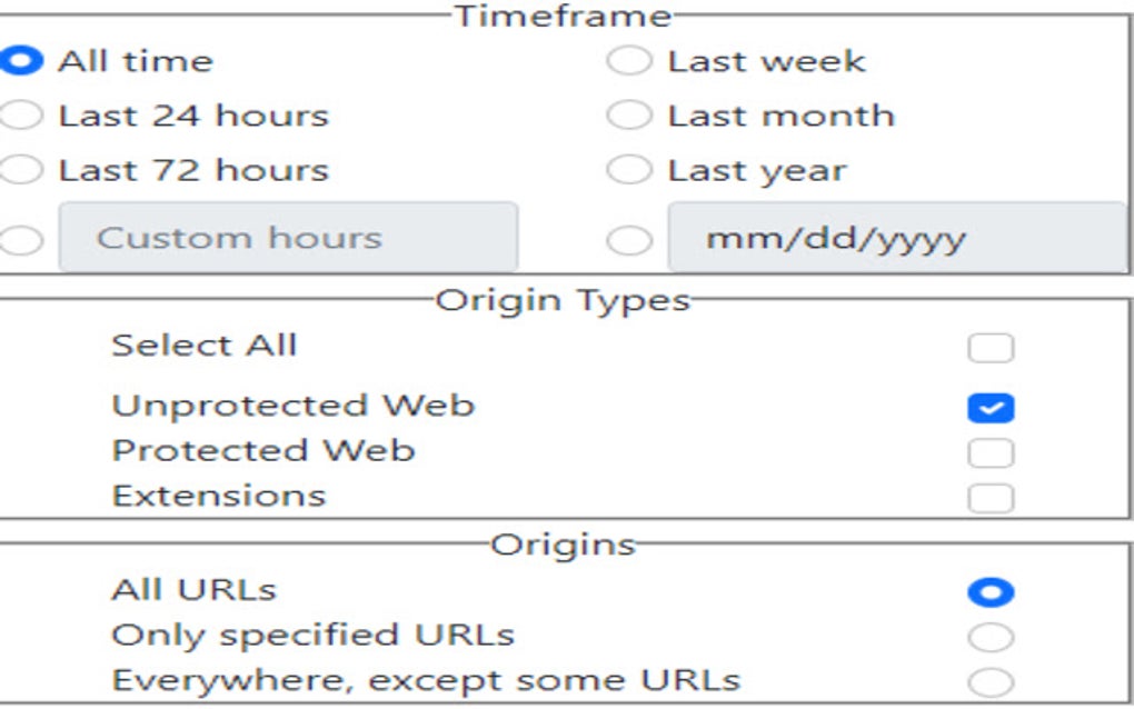 Browser cleaner for Google Chrome - Extension Download