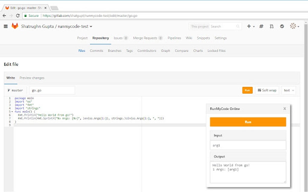 RunMyCode Online for Google Chrome - Extension Download