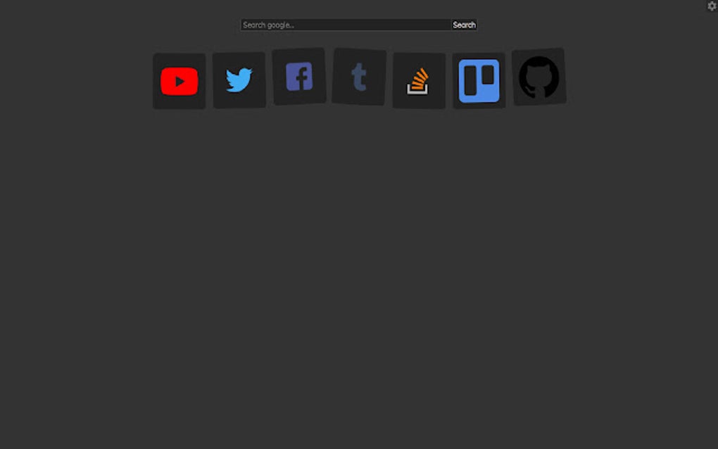 Dashboard para Google Chrome - Extensión Descargar