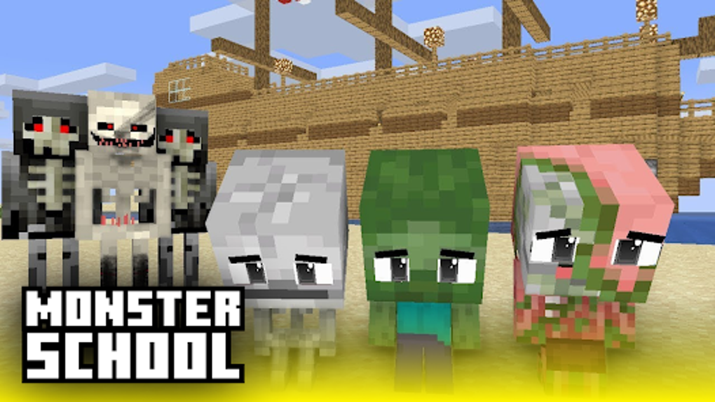 Monster school for MCPE para Android - Descargar