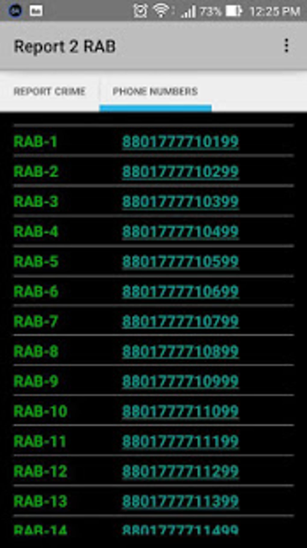 Report 2 RAB APK for Android - Download